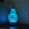 Colorful crystal night light,  the best gift item soft LED light with kinds of carton animals supplier