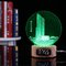 2018 Newest Product 5 in 1 3D engraving  night light  bluetoooth speaker with time display and alarm clock function supplier